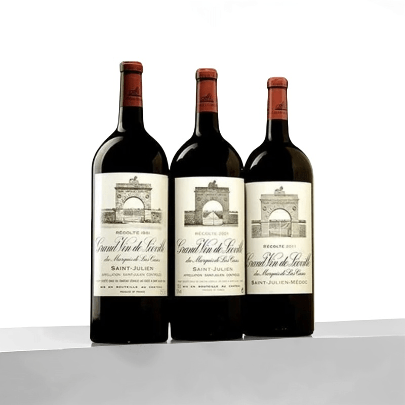 Château Léoville-Las Cases 'Grand Vin de Léoville' 1 Collection – 1981 / 2001 / 2011 (Magnum 1 ...