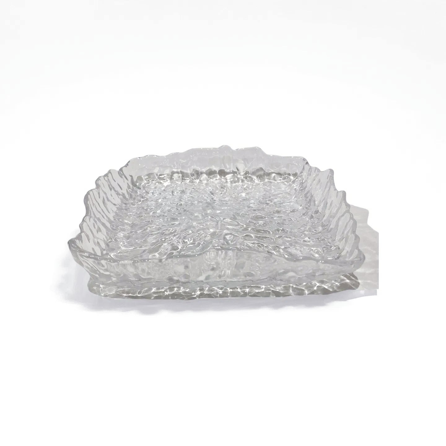 G12 Modern Elegance Crystal Glass Dinner Plates - Premium Tableware ...