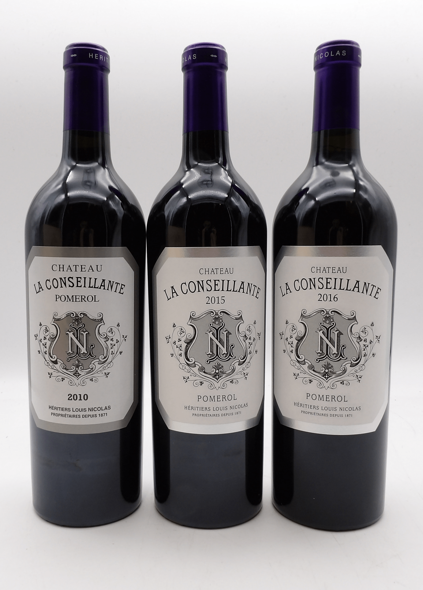 La Conseillante Vertical Collection – 2010 / 2015 / 2016 (750ML Mixed ...