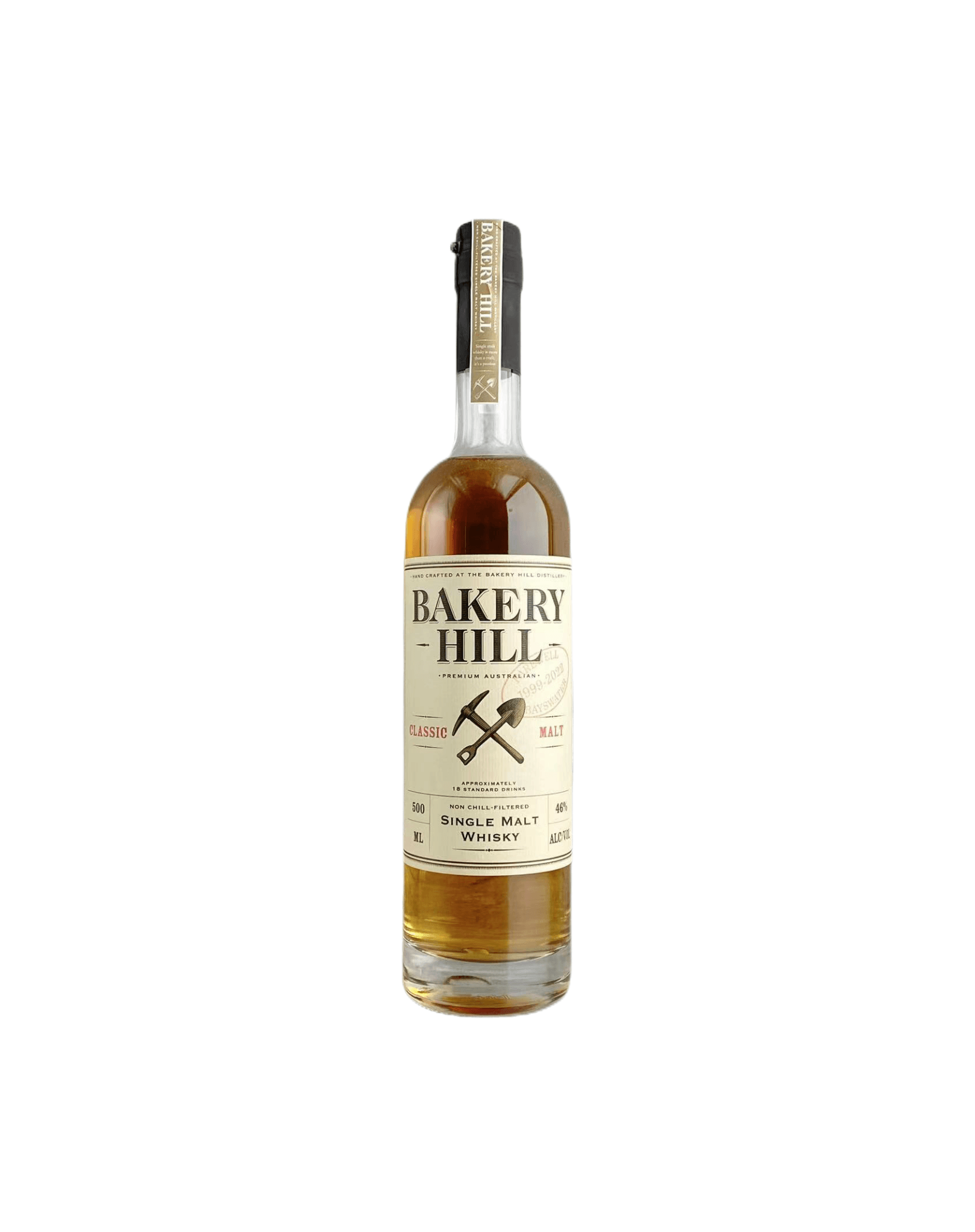 Bakery Hill Classic Single Malt Australian Whisky – 500ml | CG LIQUOR