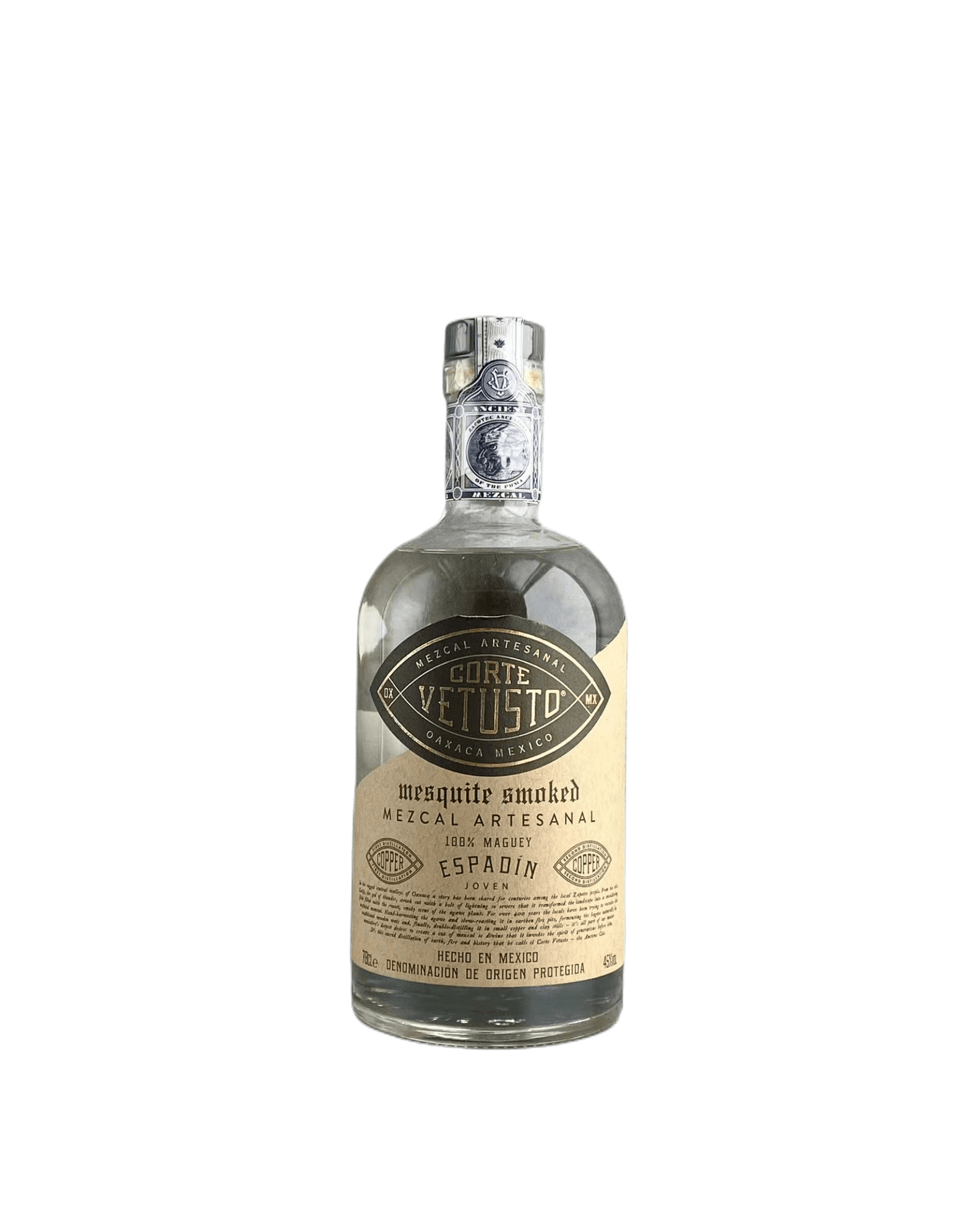 Corte Vetusto Mezcal Artesanal Espadin 700ml | CG LIQUOR