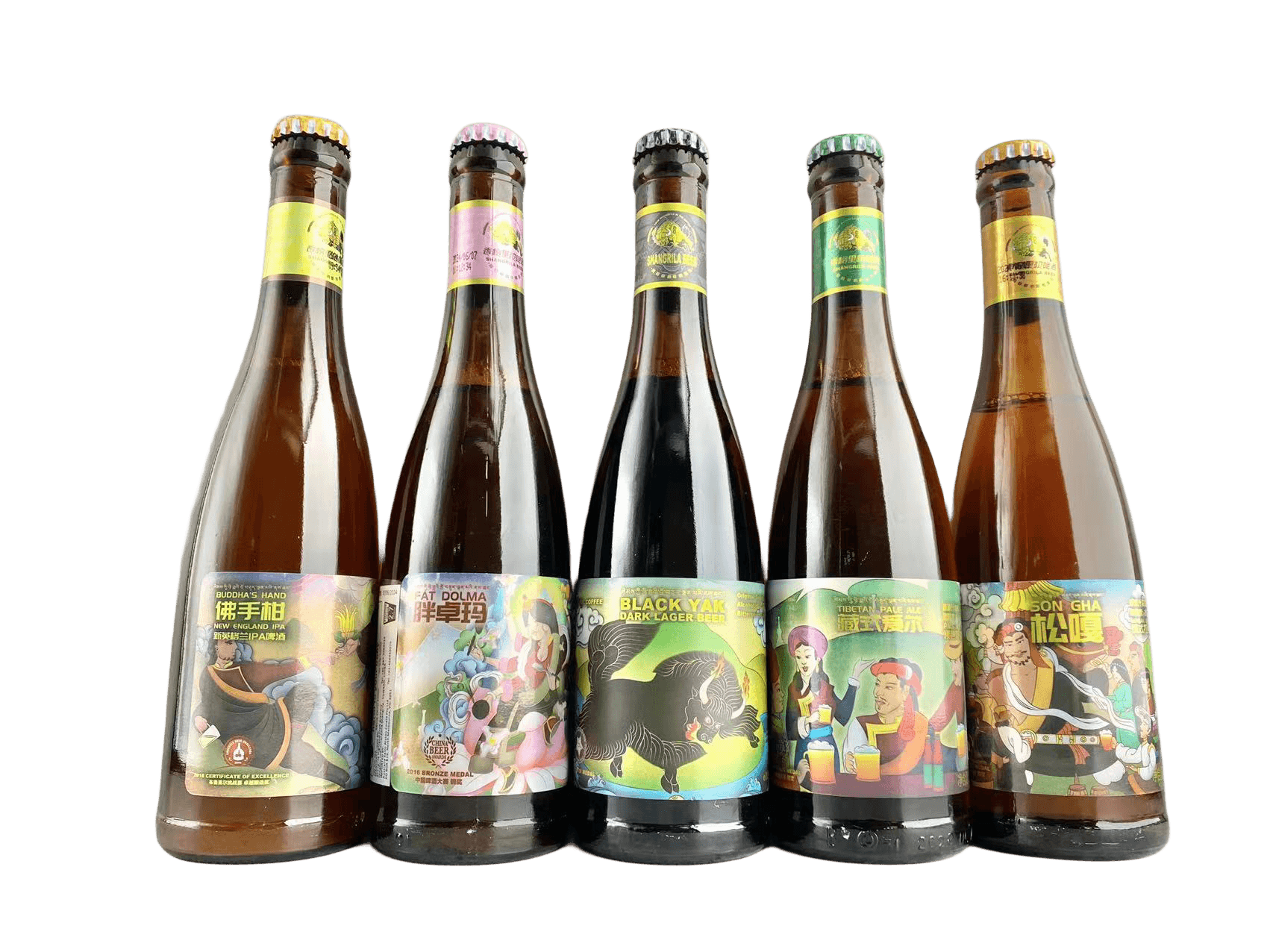 Shangrila Beer Mix & Match 5 Bottle Set (330ml x 5) | CG LIQUOR